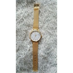 Accessories | Gold Marble Face Watch | Poshmark
